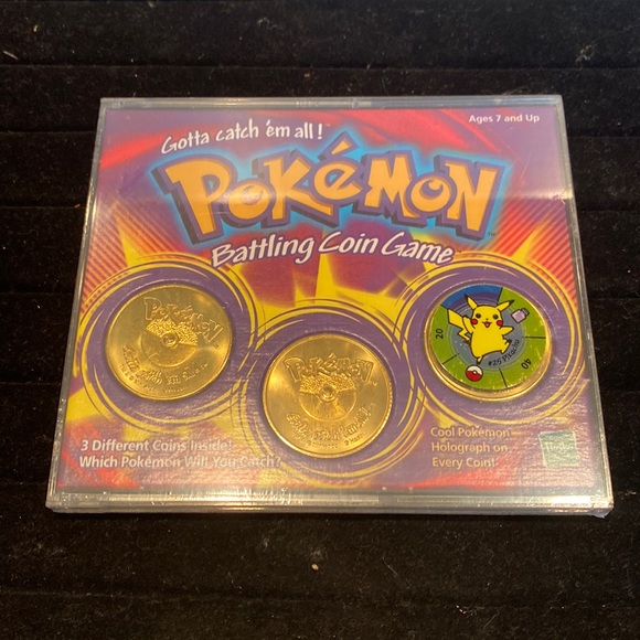 Nintendo | Other | Vintage 998 And Nwt Pokemon Battling Coin Game ...